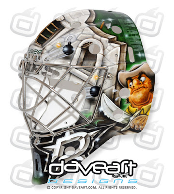 I Love Goalies!: Dan Ellis, 2013-14 Mask
