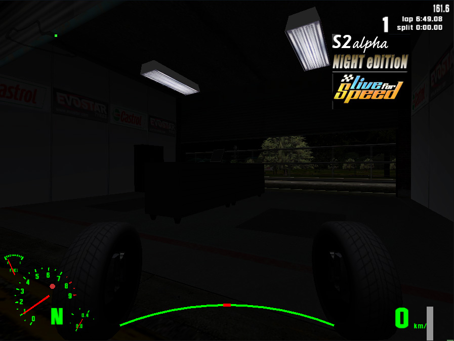 DStyle Garage LFS: Night Mod !! For All Tracks [Z28]