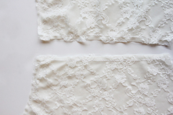 lace dress with ruffle collar pattern + tutorial - see kate sew