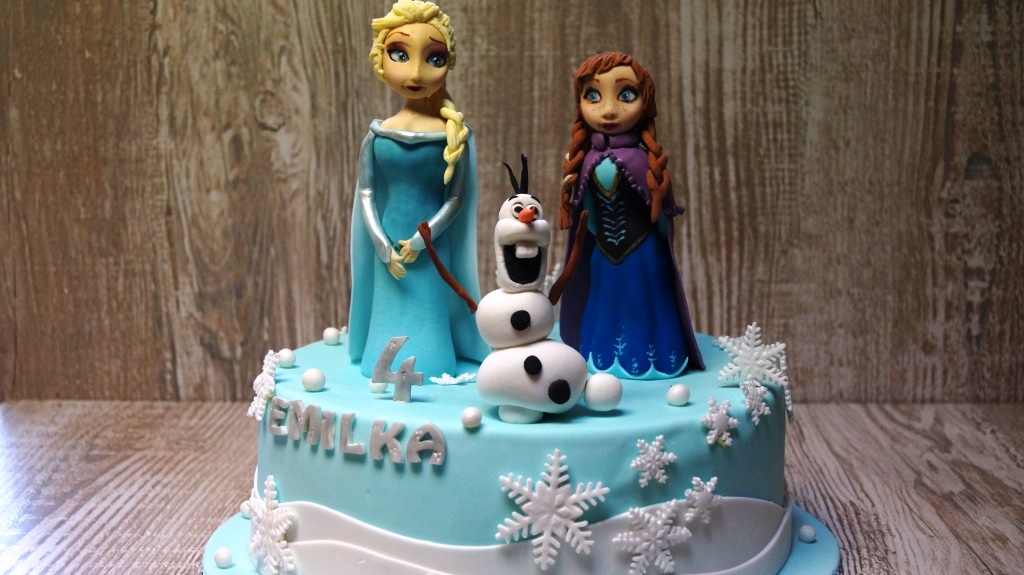 Torty ciasta i ciasteczka Joli: Tort Frozen Emilki :)