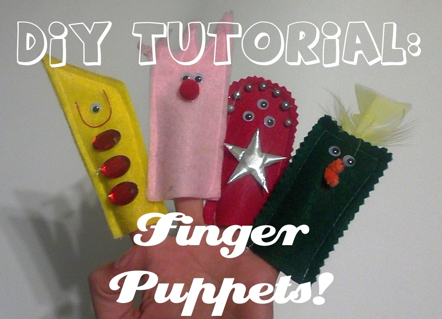 2MESSY: DIY ~ Finger Puppets