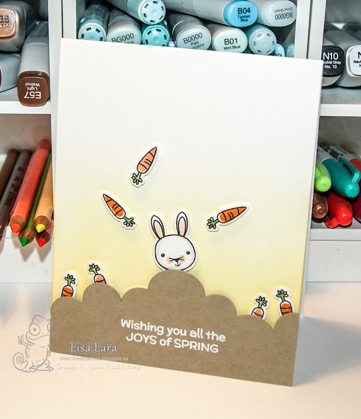 Lisa's Life Lines: Your Next Stamp Sketch and Color Challenge #84