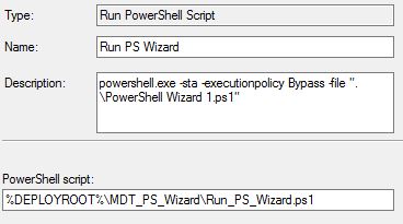 MDT PS Wizard: All MDT wizards in one | Syst & Deploy