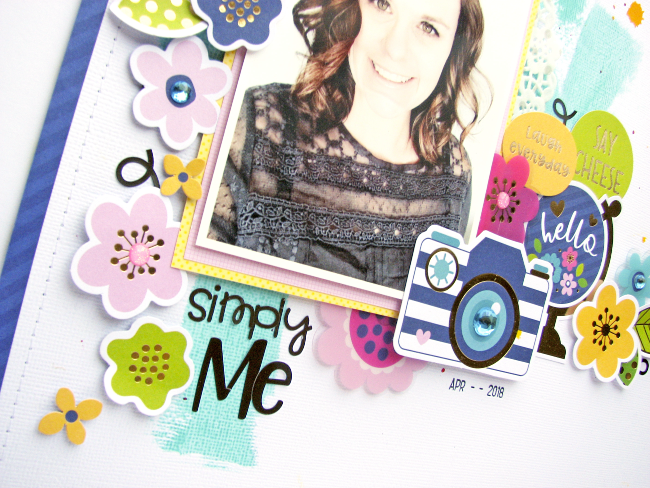 Doodlebug Design Inc Blog: Simply Me Layout | with Nicole