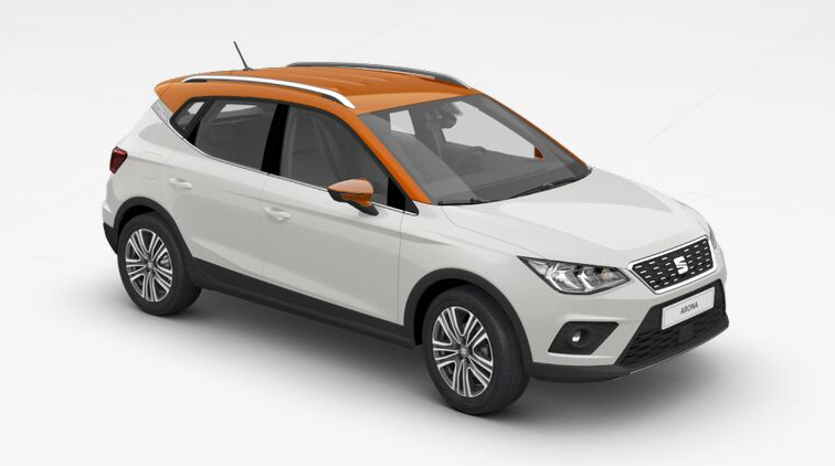 Seat Arona (2017 à 2021) - Couleurs et code peinture