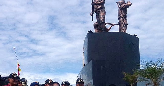 Tiga Unit Alutsista Marinir Cilangkap Tiba di Monumen Perjuangan TNI AL ...