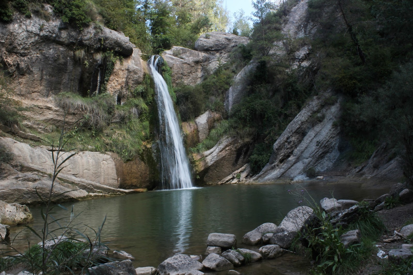 Racons de Catalunya: Gorg del Salt a Borredà (Berguedà)