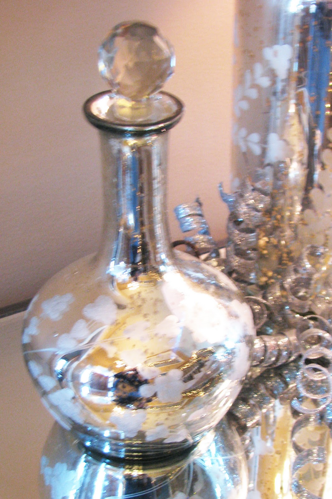 JBigg: Life in Kentucky: Mercury Glass Bottles