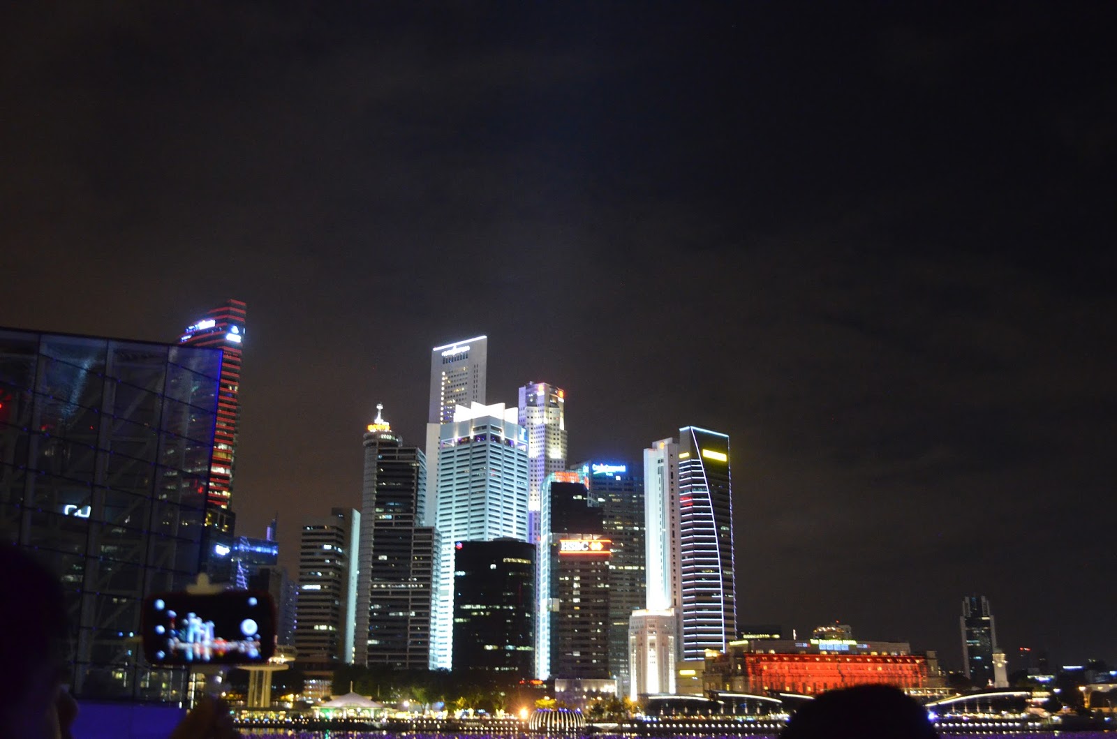 Our Journey : Singapore Bayfront MRT - Waiting the Count Down Party at ...