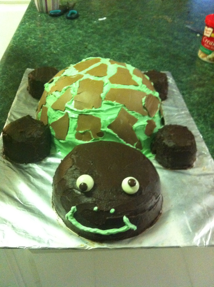 Creative Oinks: Turtle Cake