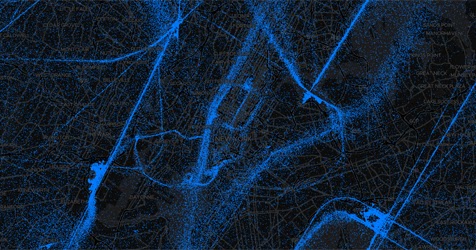 Maps Mania: Global Flight Patterns