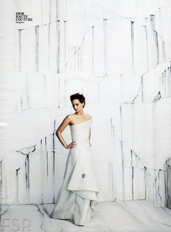 Jennifer Lawrence Magazine Photoshoot For InStyle US Magazine December ...