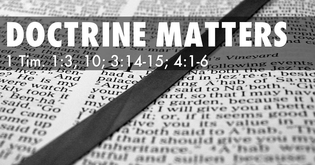 "Post Tenebras Lux": Drawing the Line: Why Doctrine Matters