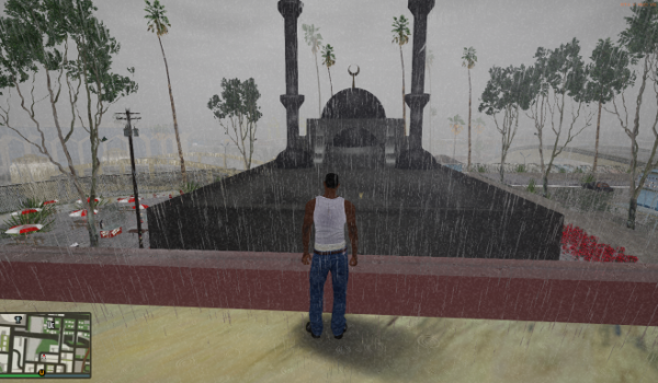 Masjid Di Dekat Grove Street | GTAind - Mod GTA Indonesia