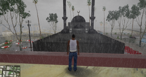 Masjid Di Dekat Grove Street | GTAind - Mod GTA Indonesia