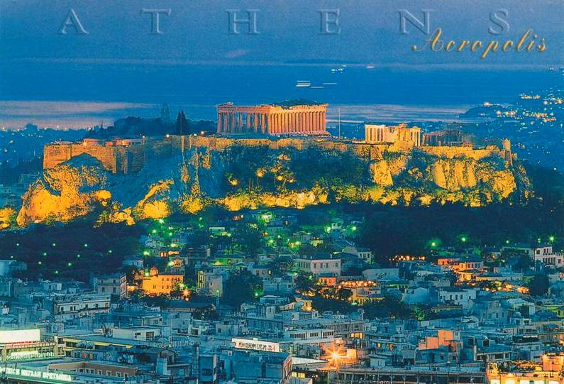 World on Postcards: Greece / Grecja