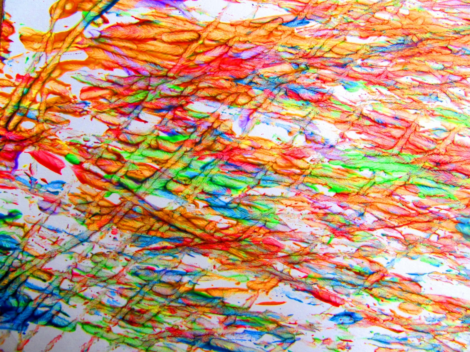 colormehappy: Marble rolling - super fun art project using marbles!!