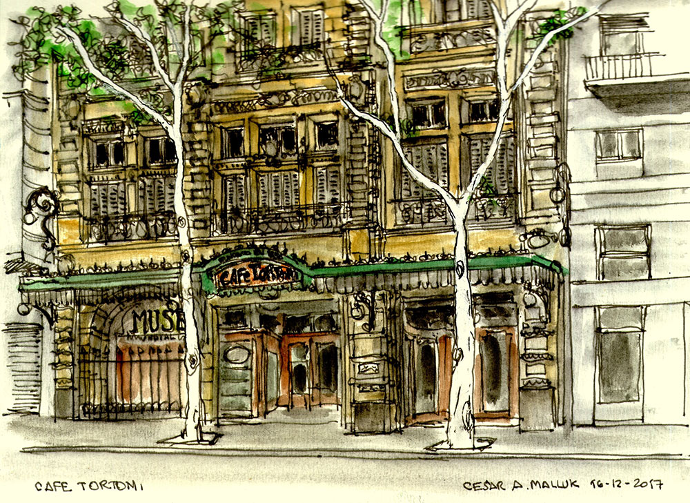 Croquiseros Urbanos - Bs. As.: 2017