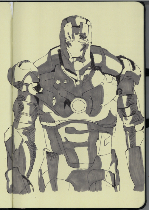 Rb Animates: Iron Man Sketch