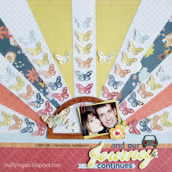 Scrap Happiness: Crate Paper and butterflies!