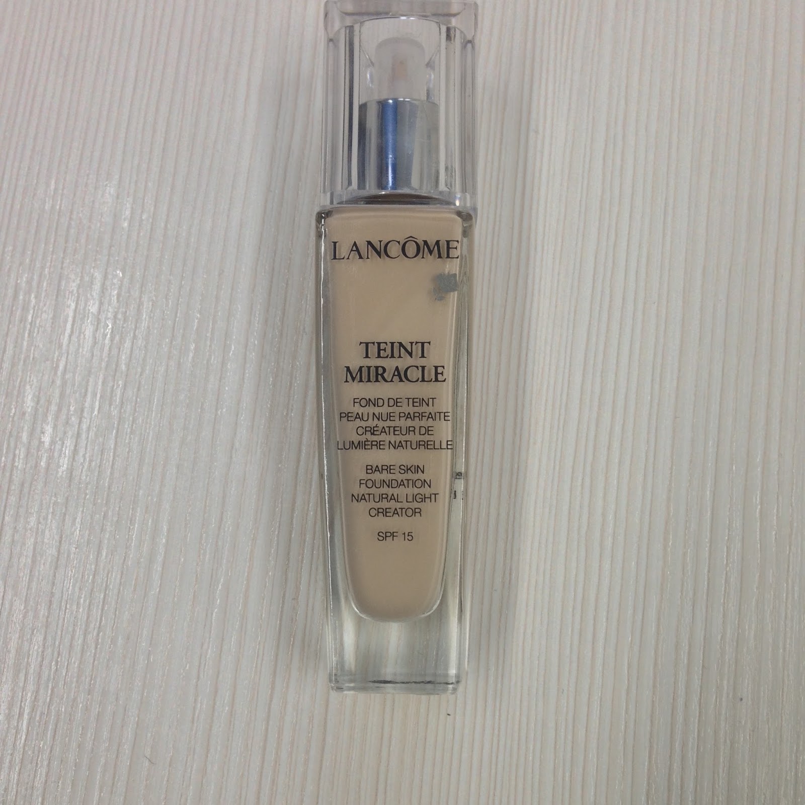 Sunny Eri: Back to basics - Lancome Teint Miracle 010 Beige Porcelaine