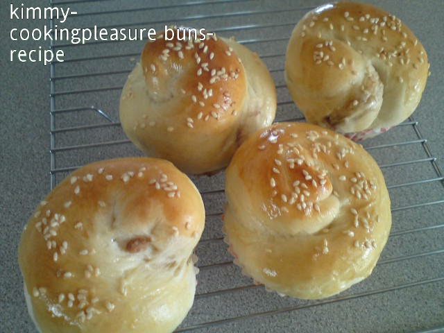 Cooking Pleasure: Tuna Mayo Rolled Buns [Sponge Dough Method]