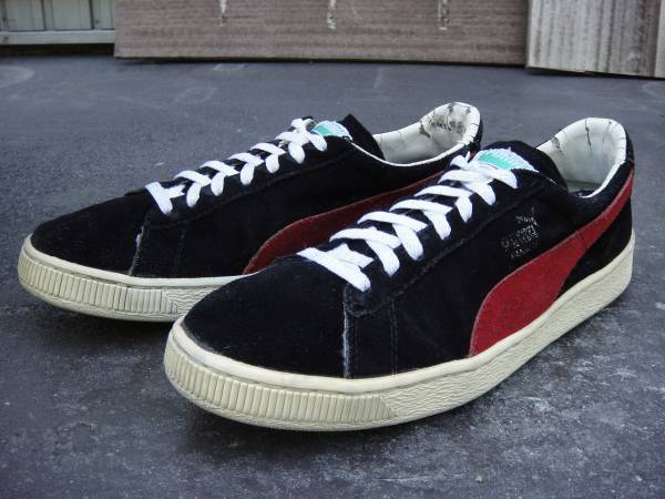 Puma Trainers - colourways and variations: Puma Panama - black and red
