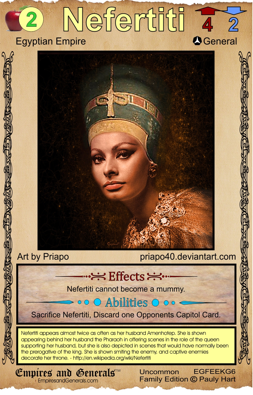 General Cards | Empires and Generals Egyptian Empire