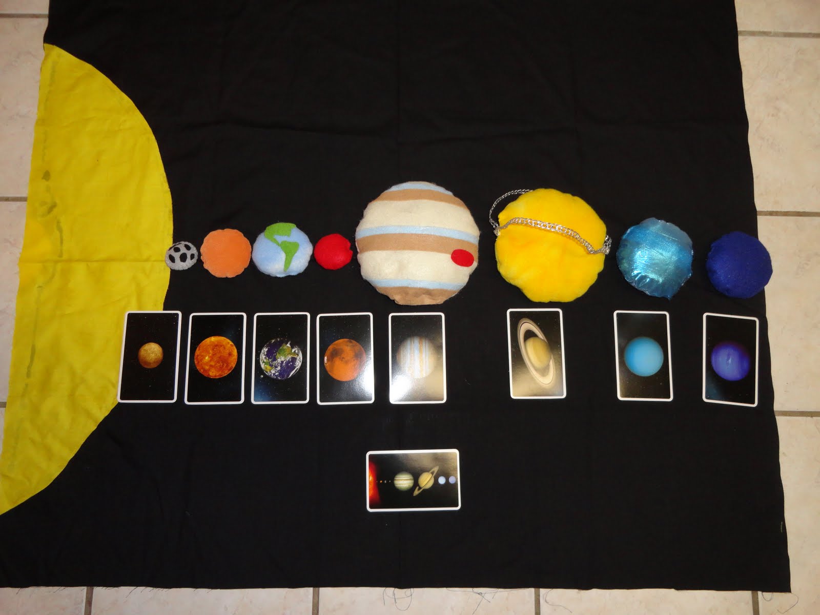 Izzie, Mac and Me: Montessori Solar System