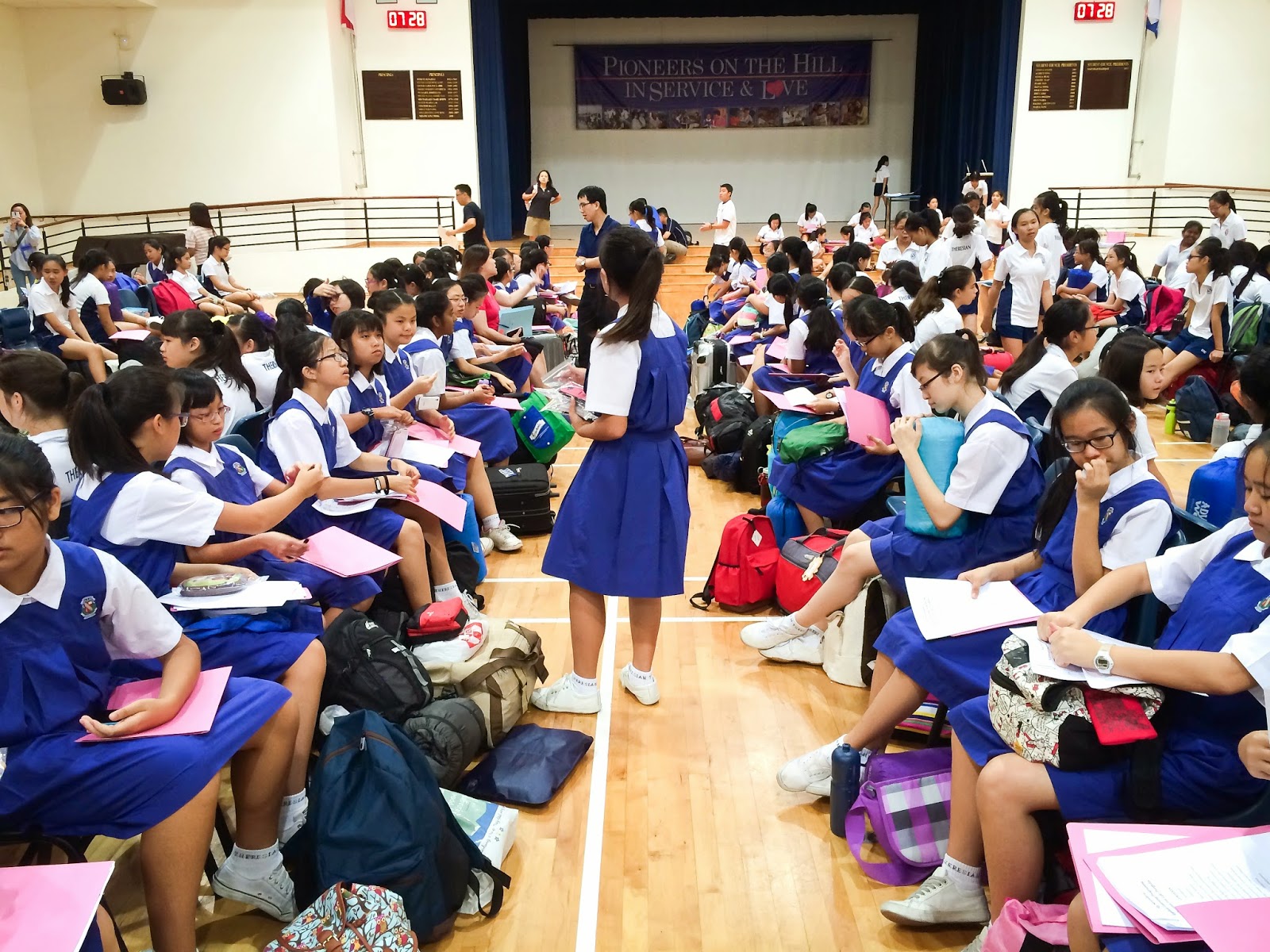 CHIJ STC Sec 1 EFL: 1C @ EFL Day 1!