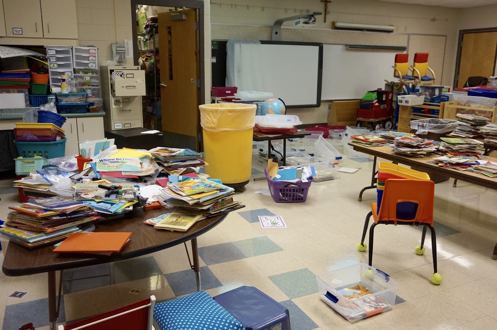 Purging My Classroom - Organizing Over Twenty Years of Teacher "Stuff ...