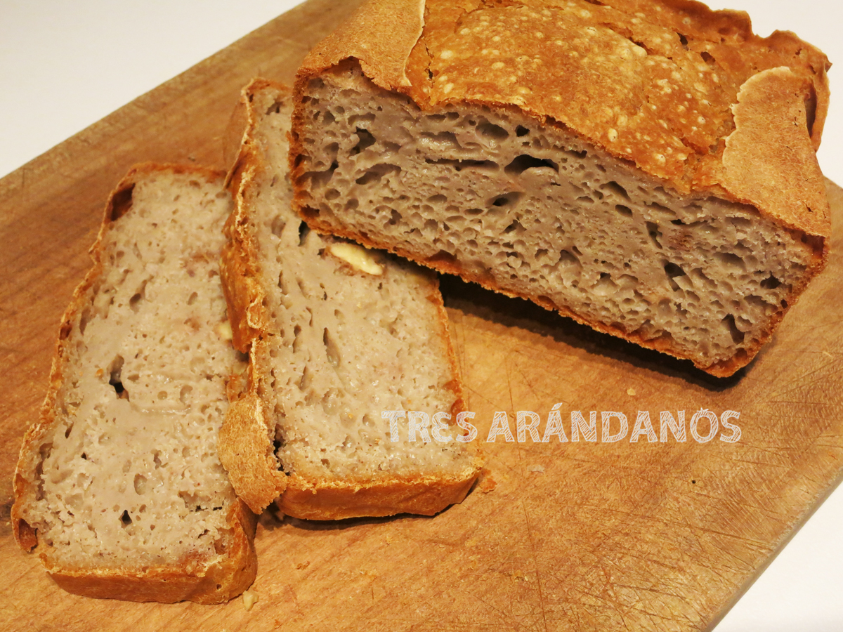 Receta: pan de trigo sarraceno con nueces