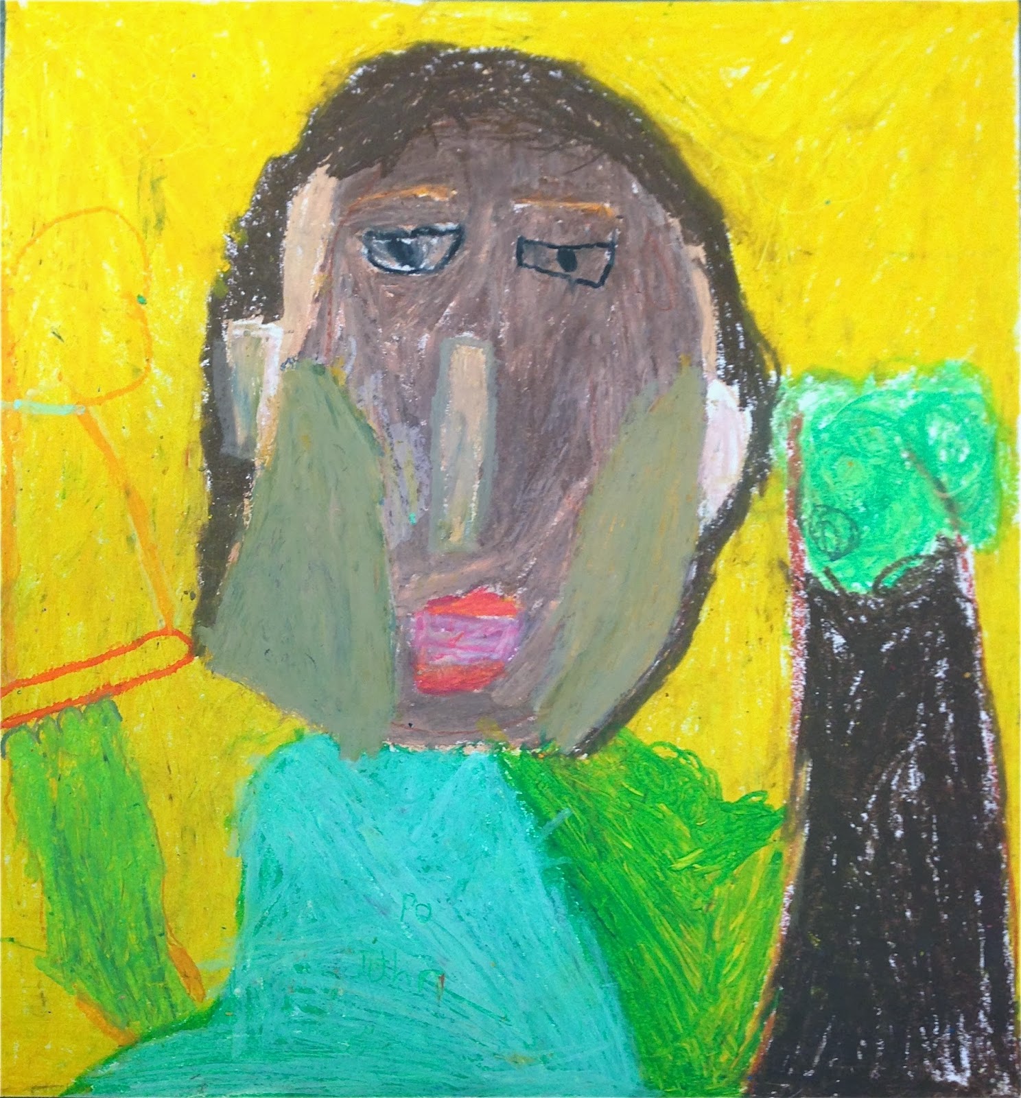 The Art Studio at PS 250: Grade 2 Narrative Self-Portraits