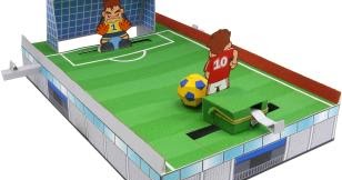 Soccer Penalty Kick Paper Toy | Paperized Crafts
