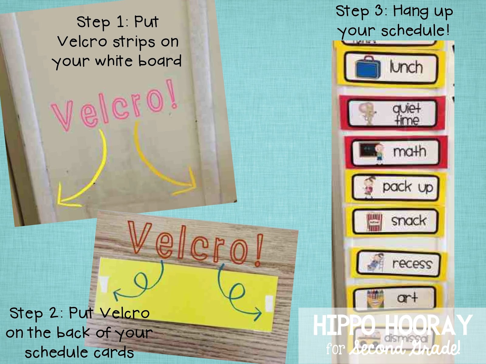 Two Stars and a Wish Linky - Hippo Hooray for Second Grade!