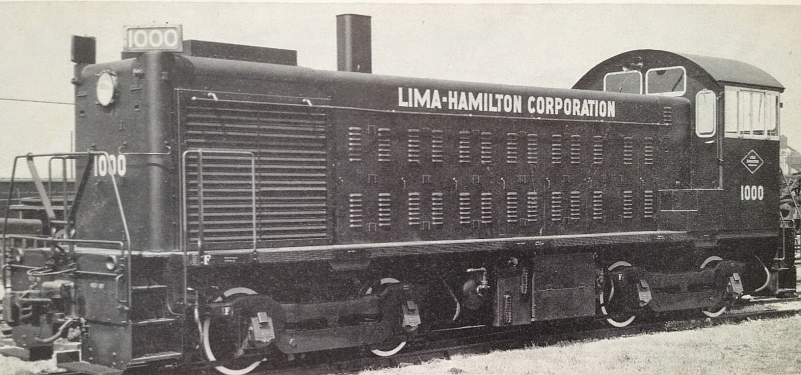 Railroad Locomotives: Lima-Hamilton Diesel Locomotives