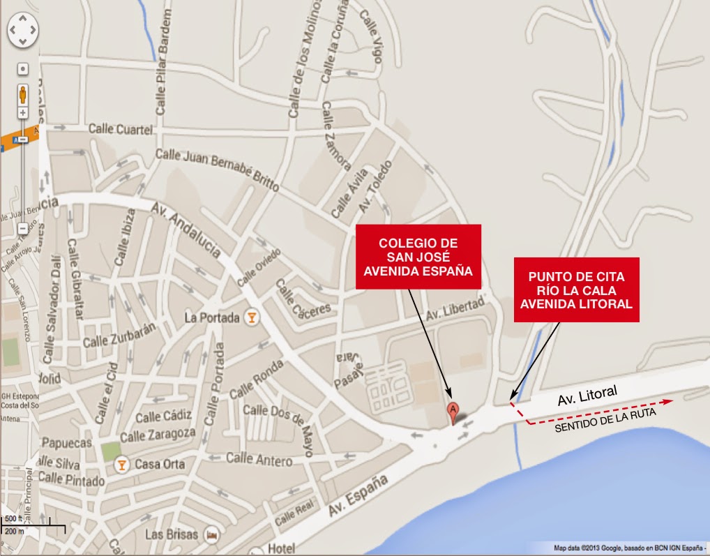 Los Pinsapos - Senderismo y Naturaleza: Recorrido costero de Estepona ...