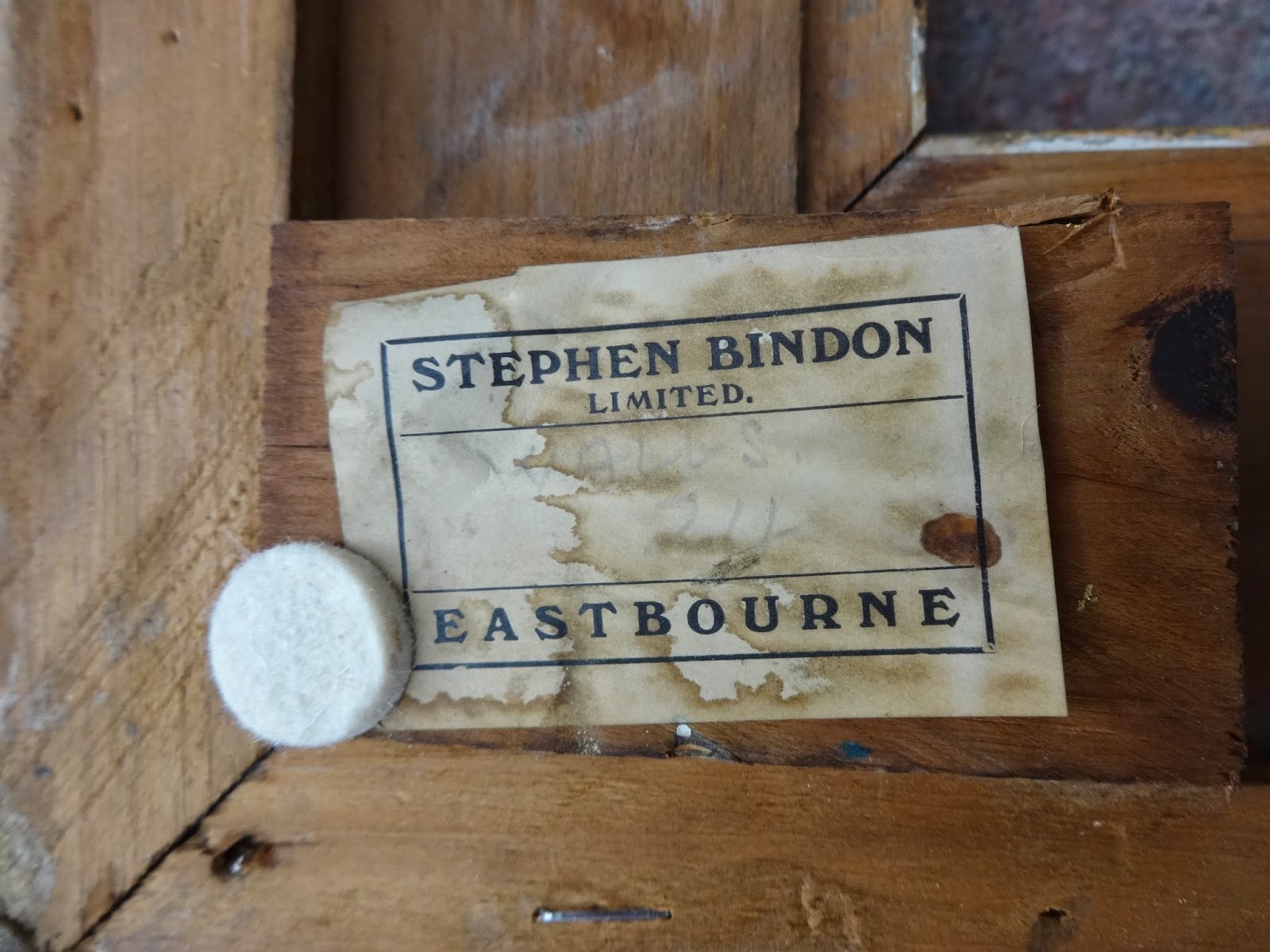 Picture Frame Labels: Stephen Bindon Limited.