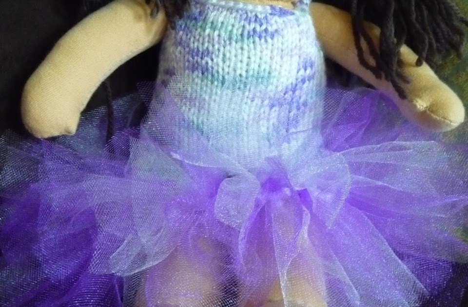 Toppled Turtle: Knit Tutu Ballerina Dress for Waldorf Inspired Doll ...