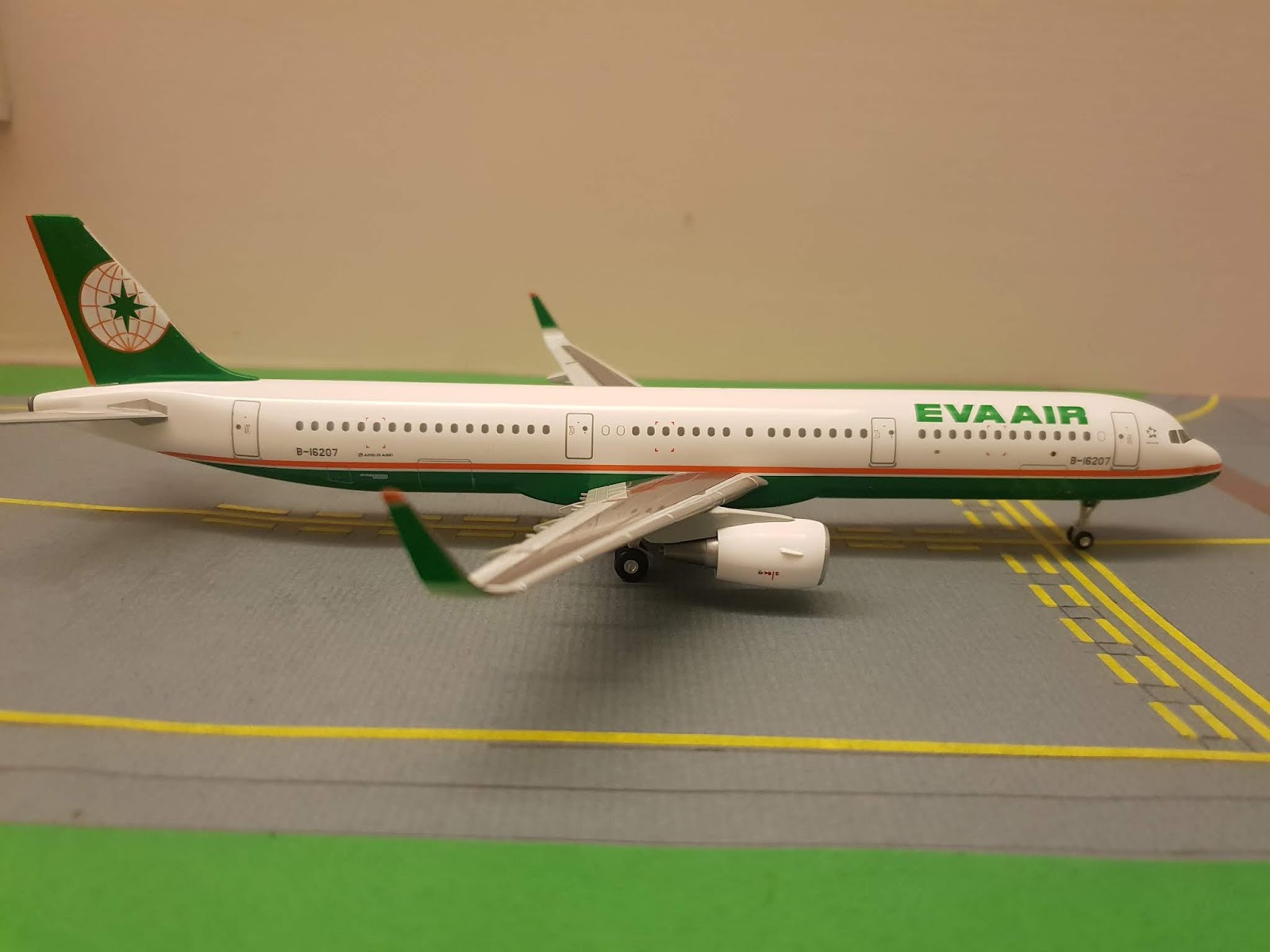 [Hogan(1/200)] 長榮航空(eva air) A321 B-16207