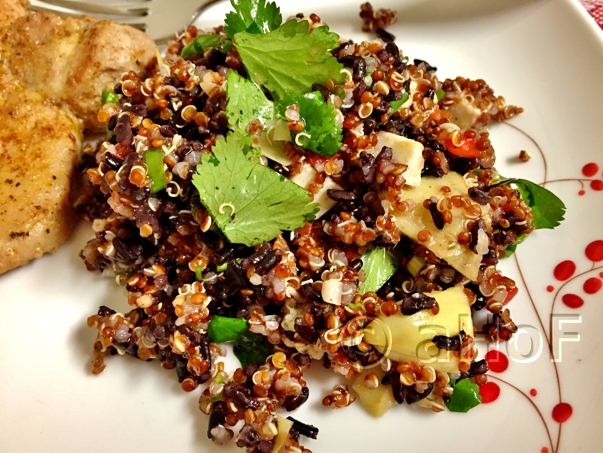 A Harmony of Flavors: Red Quinoa and Black Rice