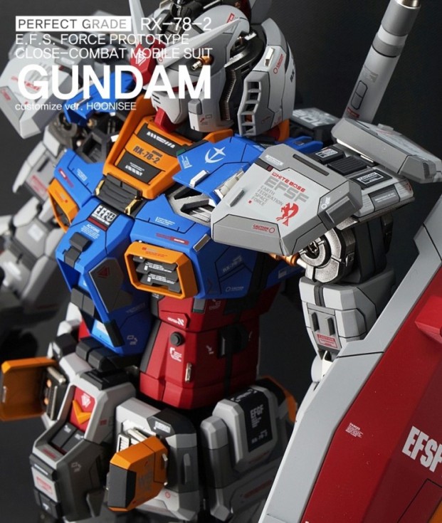 Custom Build: PG 1/60 RX-78-2 Gundam Ver. HOONISEE [Detailed]