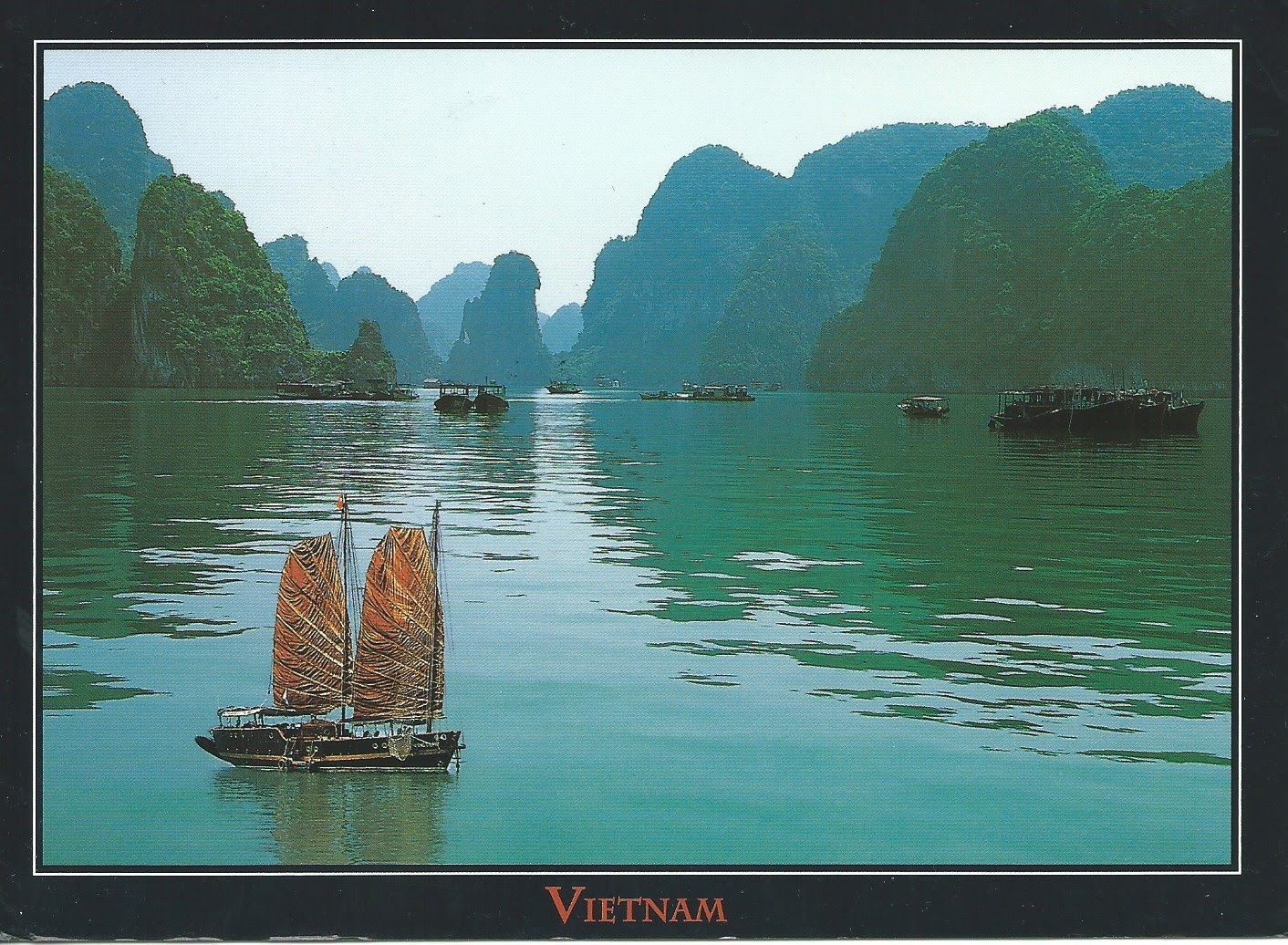 MY POSTCARD-PAGE: VIETNAM ~ Ha Long Bay - UNESCO