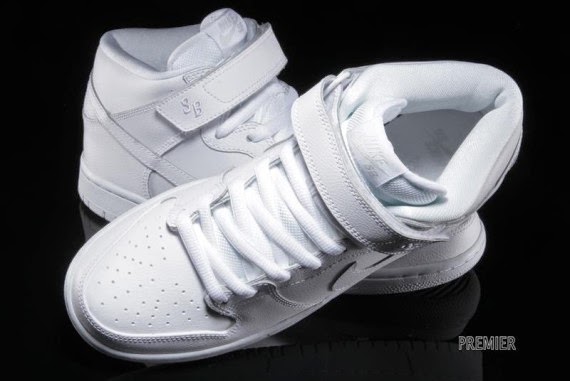Nike SB Dunk Mid All White | Skate Shoes PH - Manila's #1 Skateboarding ...