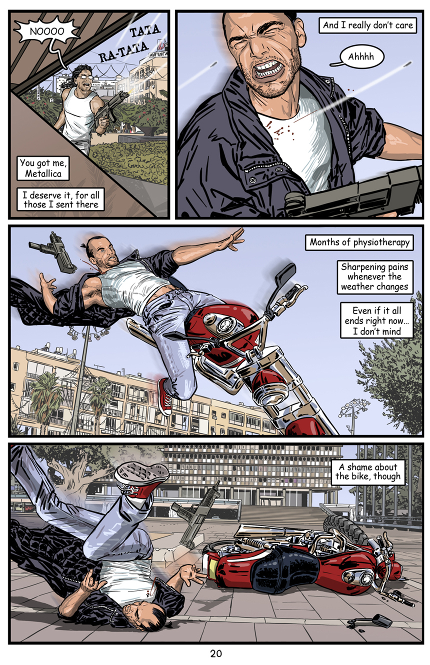 nimrod reshef art: comics