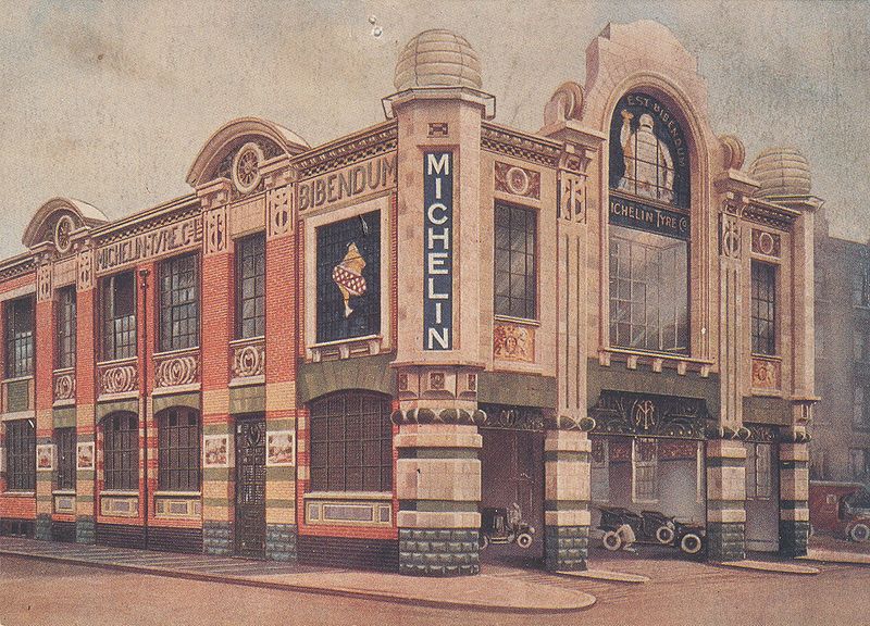 Just A Car Guy: the Michelin Tyre / Bibendum Building, Kings Road, London