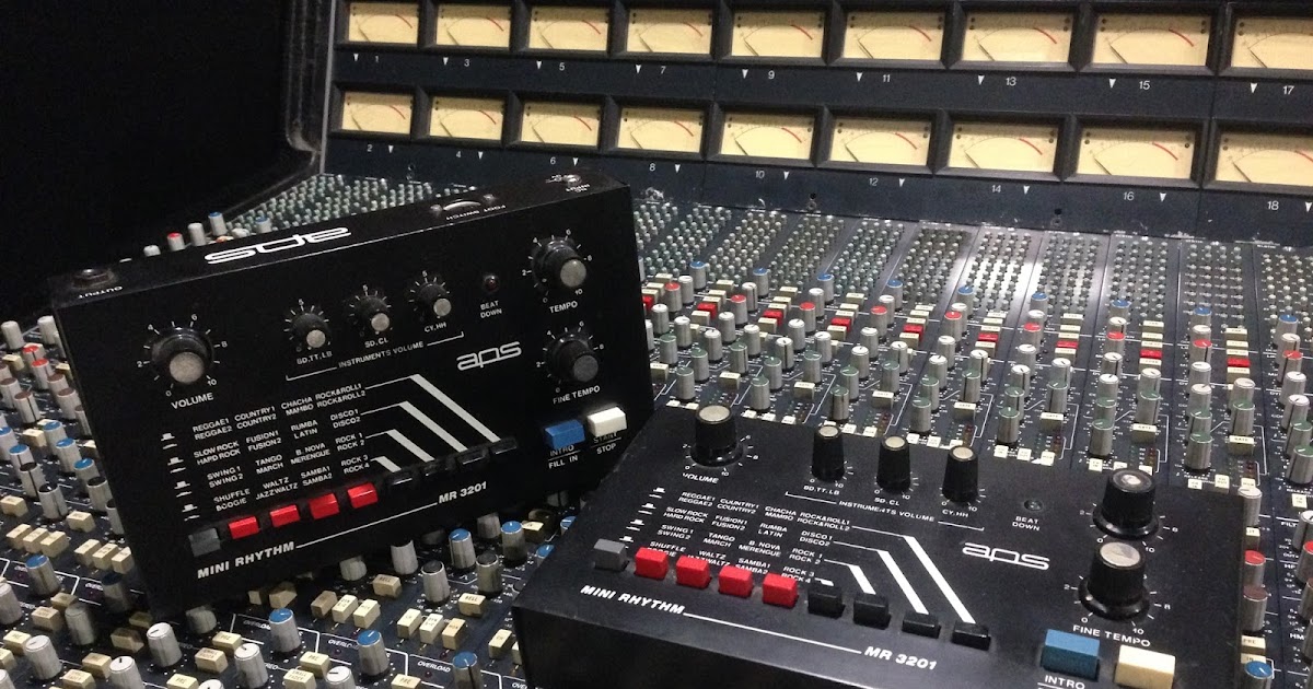 Infrequent Sound [sex.tex] technology: APS Mini Rhythm MR 3201 automat ...