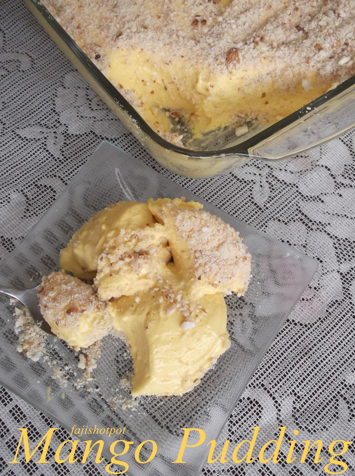 Faji's Hot Pot: Mango Pudding