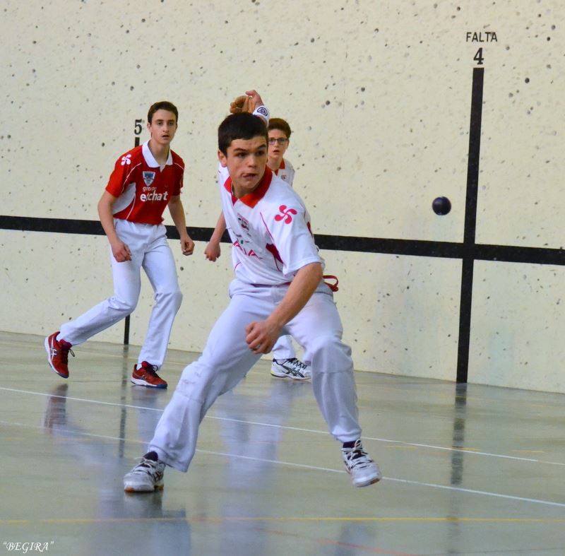 urrunarrak pilota: LPPB Main Nue Mur à Gauche Minimes, Matthieu ...