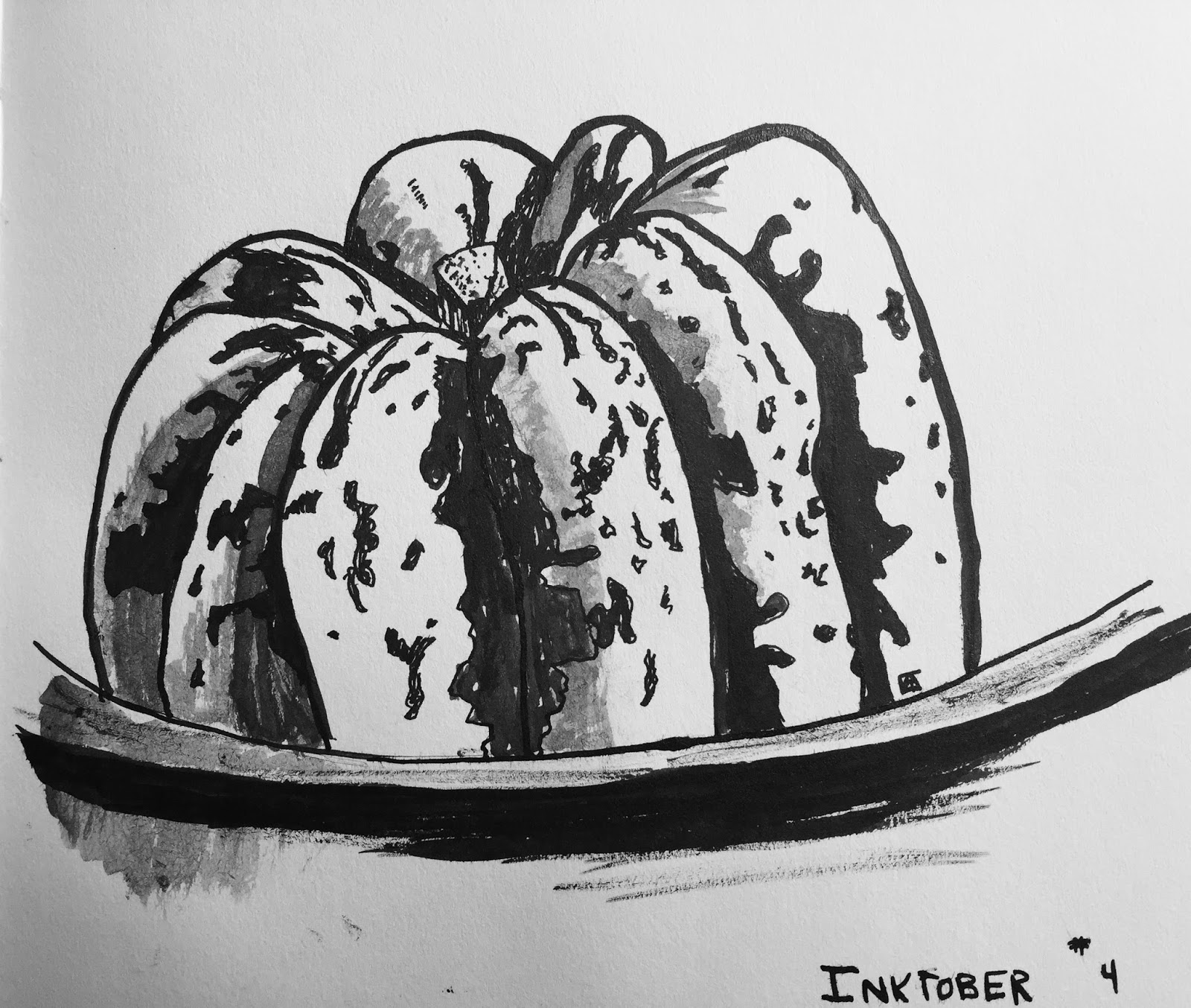 Scribbling With Spirit: Inktober 2 Through 4